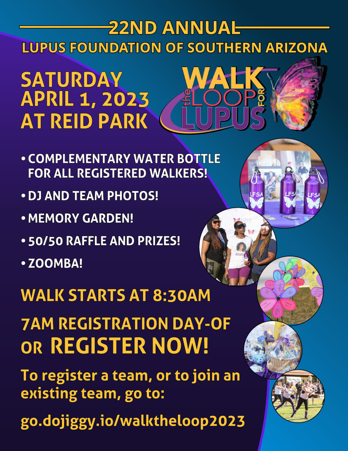 Walk Registration 2023 - Lupus Foundation of Southern Arizona